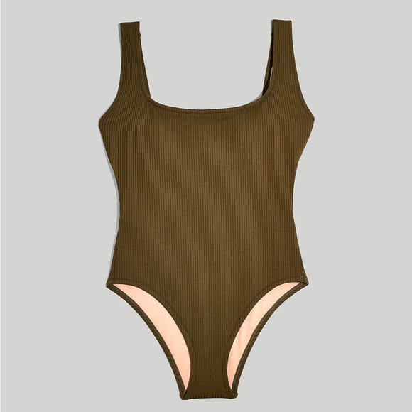 Madewell | Swim | Nwt Madewell Second Wave Square Neck One Piece ...